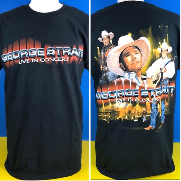 Gildan | Shirts | Vintage George Strait Live In Concert 205 Tour Tee ...